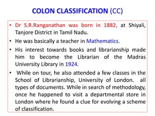 Library Classifiction- Schemes-DDC-UDC-CC.ppt