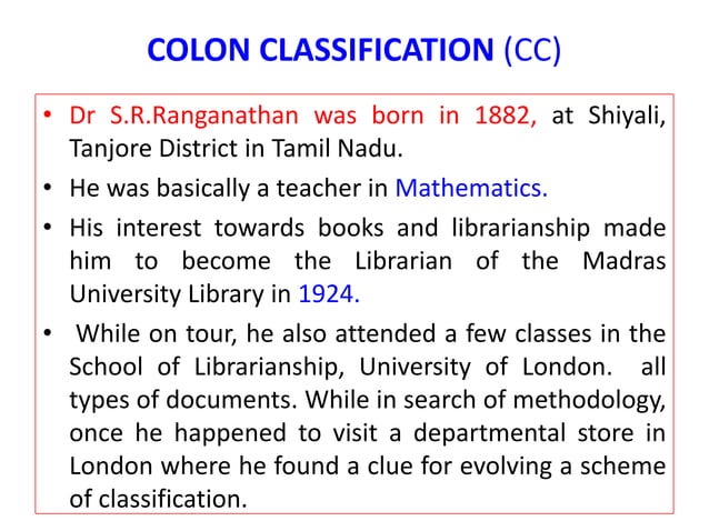 Library Classifiction- Schemes-DDC-UDC-CC.ppt