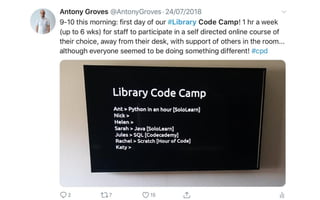 Library code camp | PPT