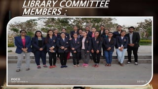 Library committee Annual Report | PPTX