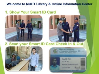 Library demonstration muet library | PPTX