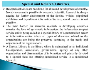 Library development after 1951 | PPTX