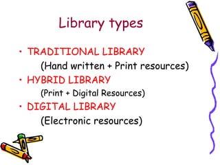 Library environment | PPT