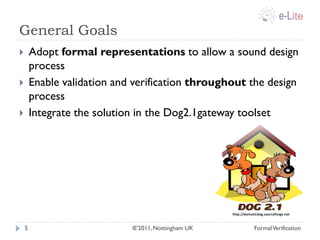Formal Veriﬁcation of Device State Chart Models | PPT