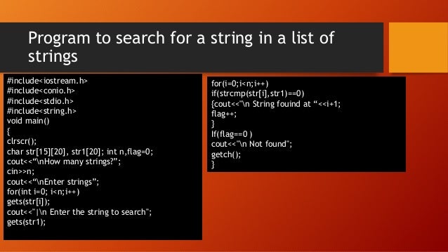 Library Functions In C