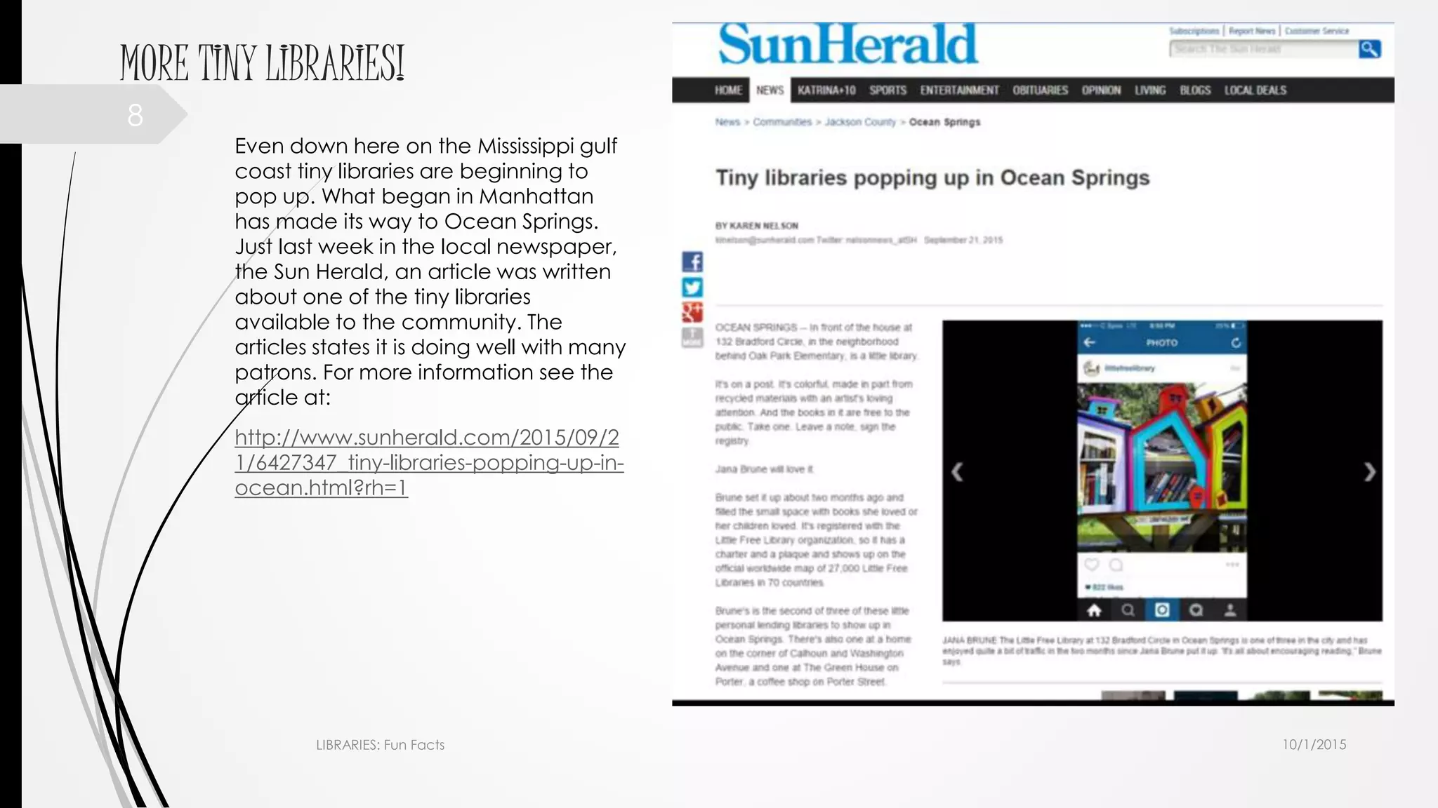 Library fun facts | PPTX