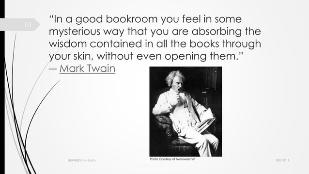 Library fun facts | PPTX