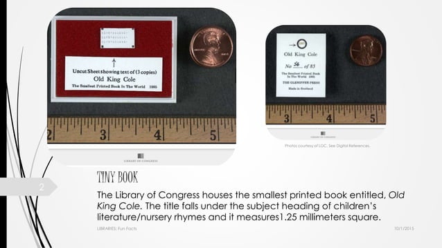 Library fun facts | PPTX