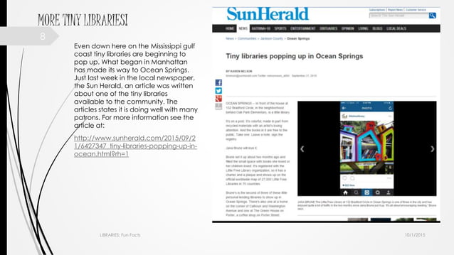 Library fun facts | PPTX