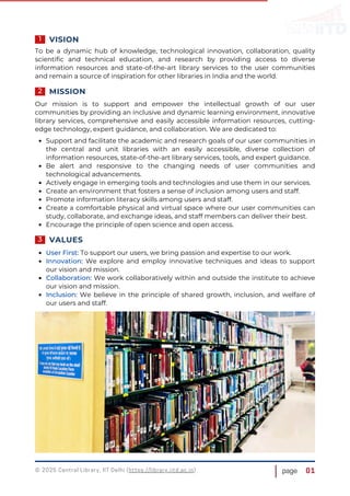 Library HandBook 2025: Indian Institute of Technology Delhi | PDF