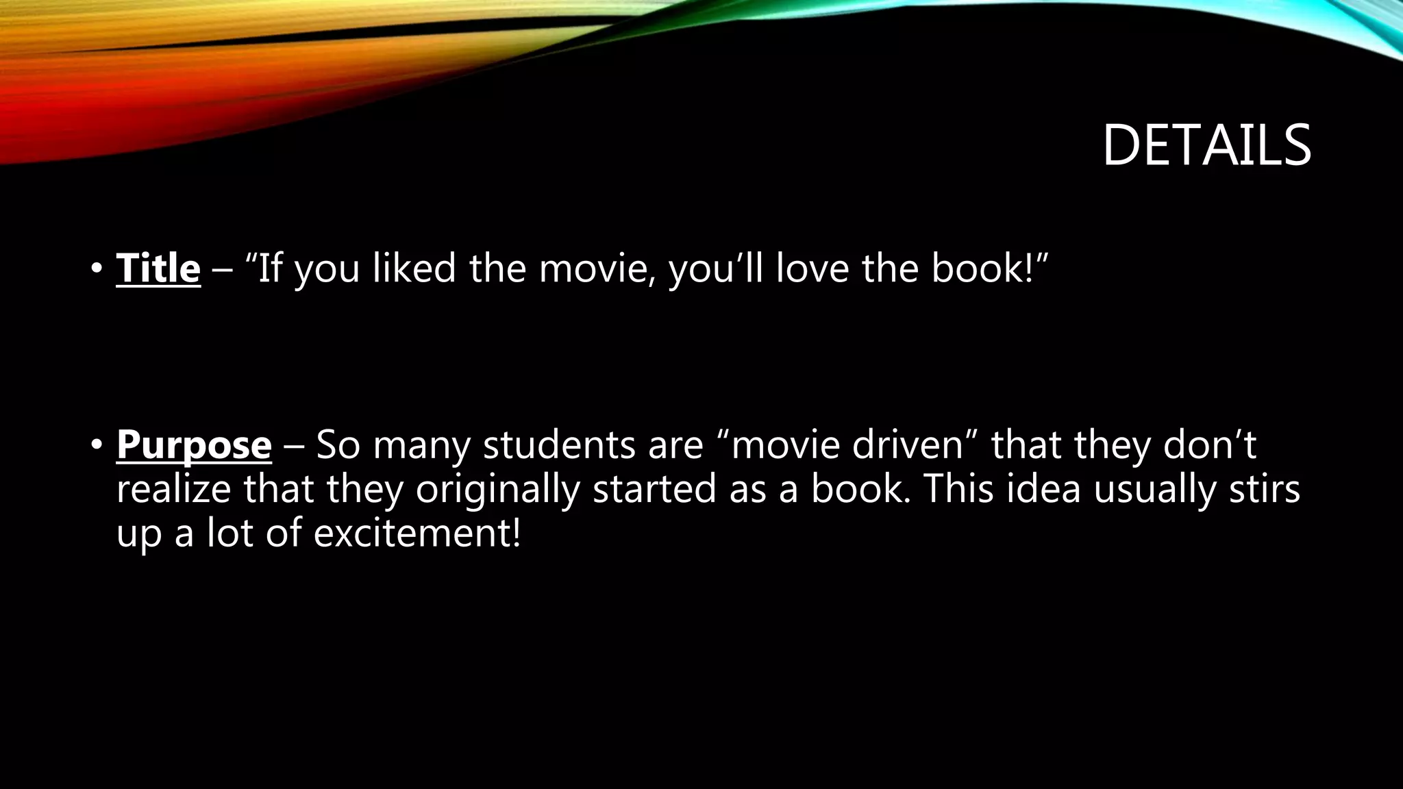 Library Display/Module 5 | PPT