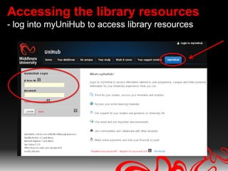 Library Induction Oct 2011 | PPT