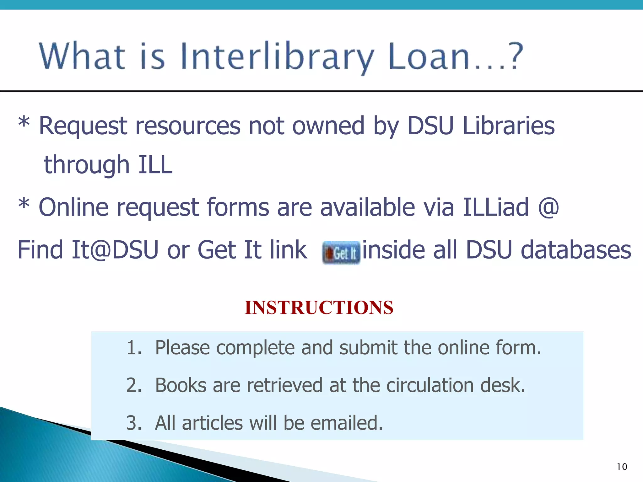 Library information technology and resources overview | PPTX