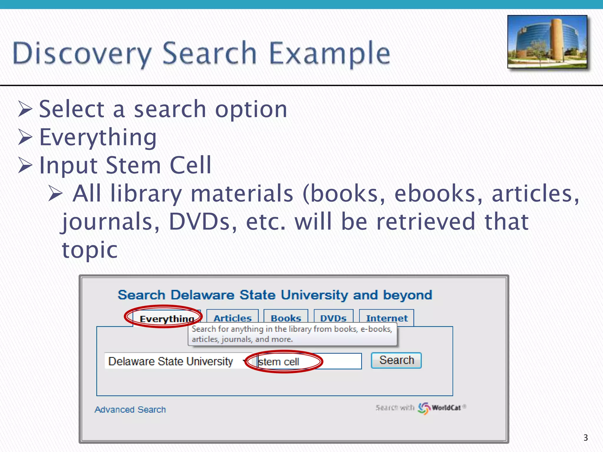 Library information technology and resources overview | PPTX