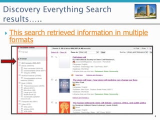 Library information technology and resources overview | PPTX