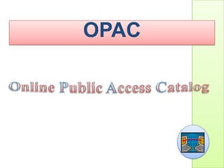 Library instruction(opac) | PPT