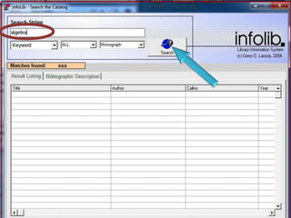Library instruction(opac) | PPT