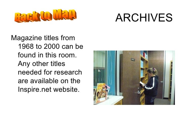 Library Interactive Map