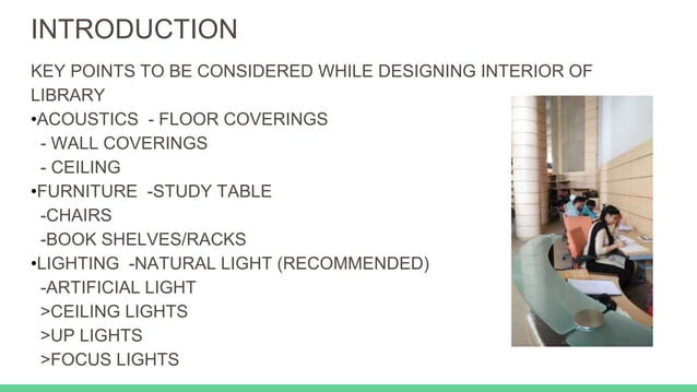 Library Interior Design - case study - Beant Singh Memorial Library | PDF