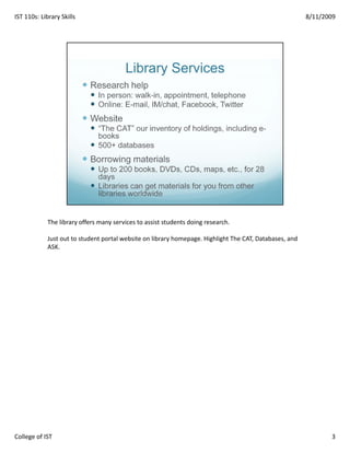 Library Lesson Plan | PDF