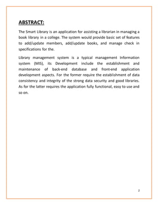 Library manaementreport1 | DOC