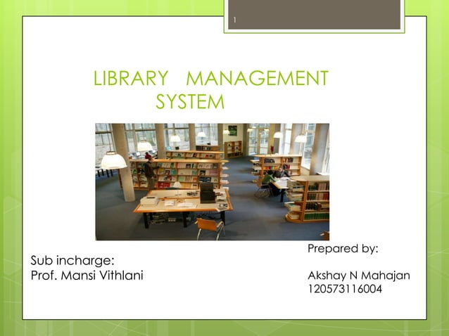 Library management | PPT
