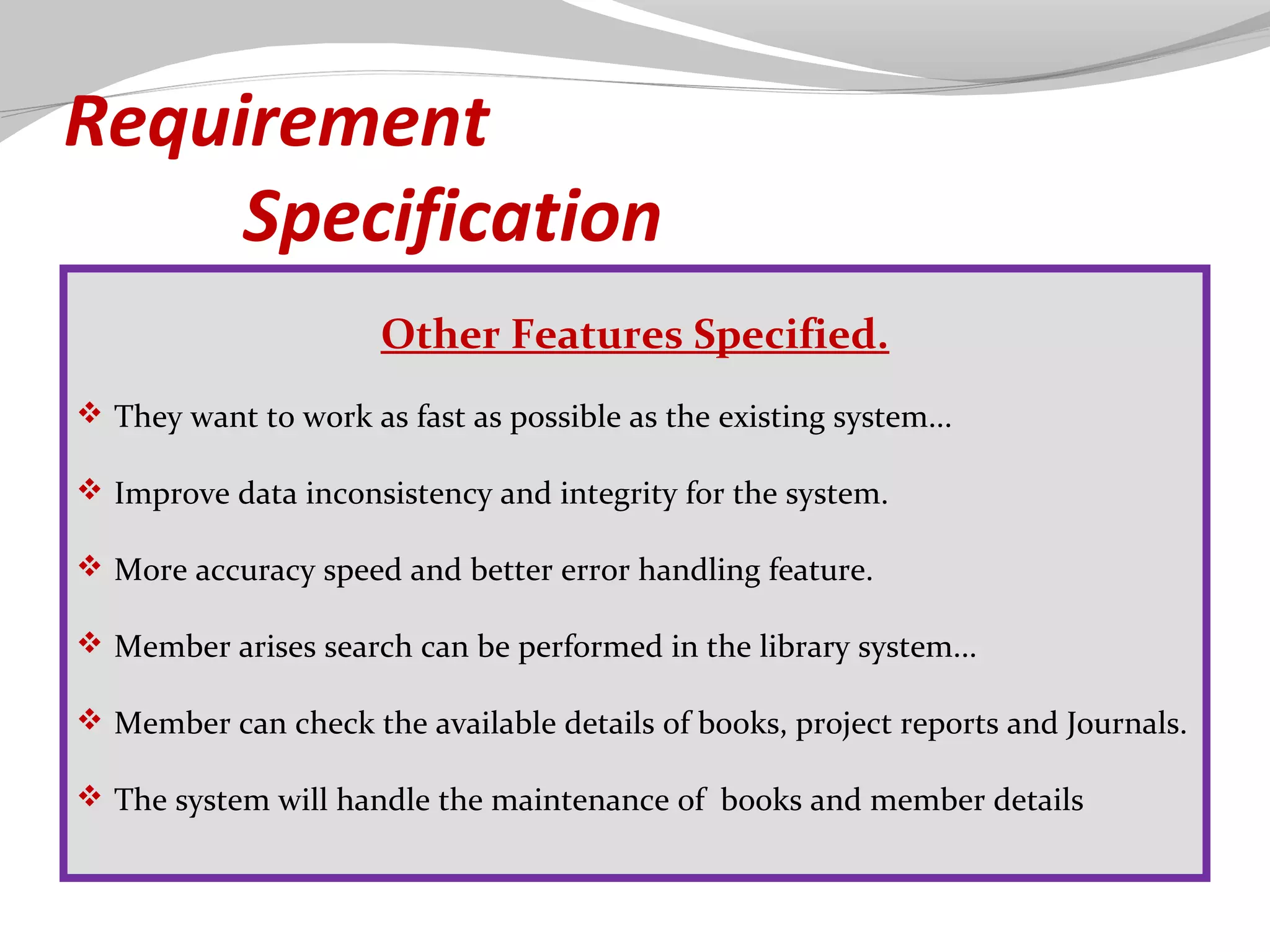 Library management system presentation | PPT