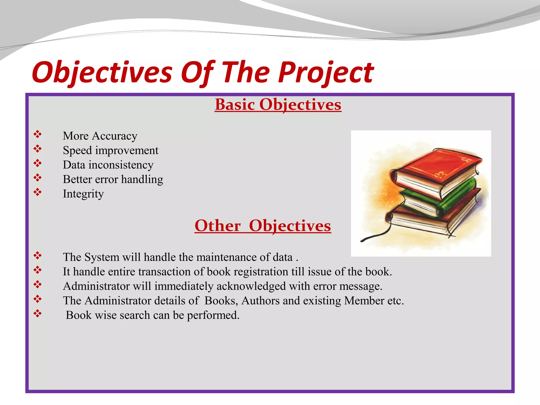 Library management system presentation | PPT