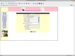 Library Management System Using And MySQL With Source Code , 41% OFF