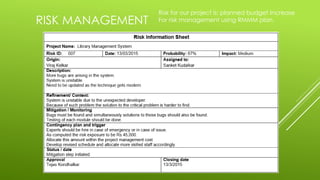 Library Management Project Presentation | PPTX