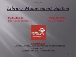 Library management system | PPT