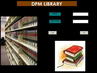 Library management ppt | PPT
