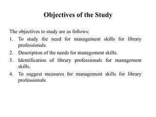 Library management skills | PPTX