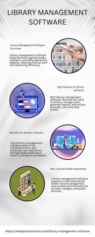 Library Management Software in India – Web Panel Solutions | PDF