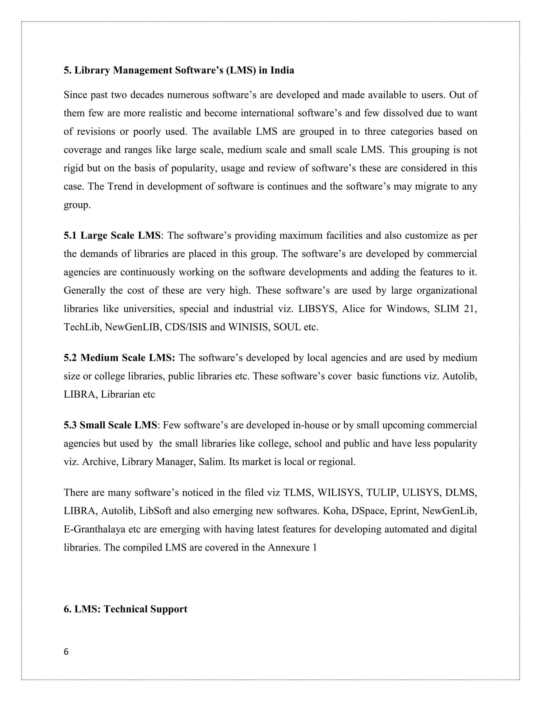 Library management softwares_lms_in_indi | PDF