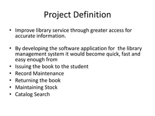 Library management system | PPTX