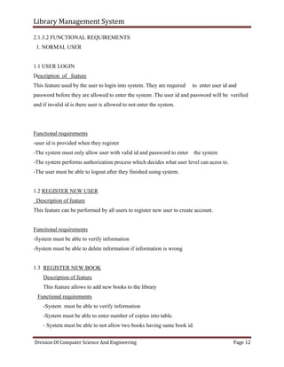 Library management system | PDF