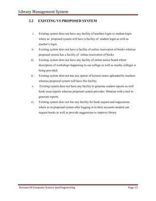 Library management system | PDF