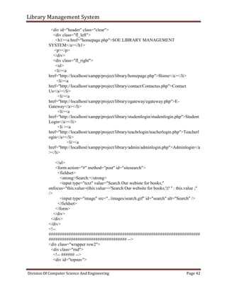 Library management system | PDF
