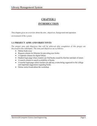 Library management system | PDF