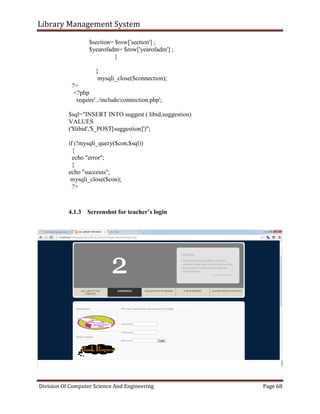 Library management system | PDF