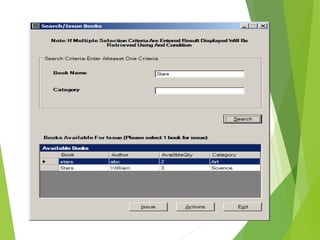 Library management system | PPTX