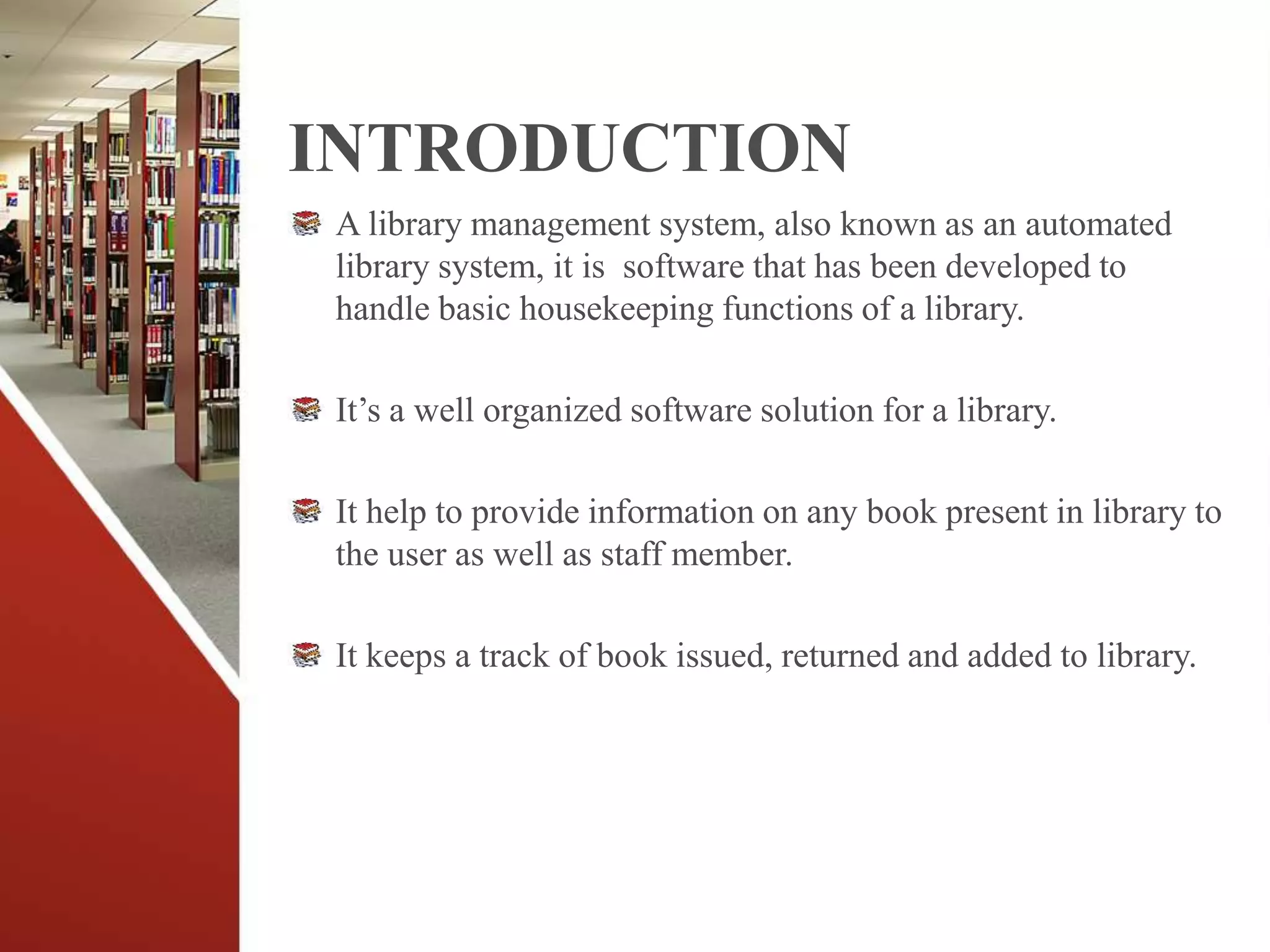 Library management system | PPTX