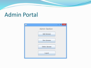 Library management system | PPTX
