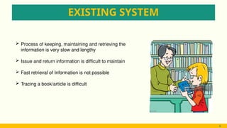 LIBRARY MANAGEMENT SYSTEM Project Report .pptx