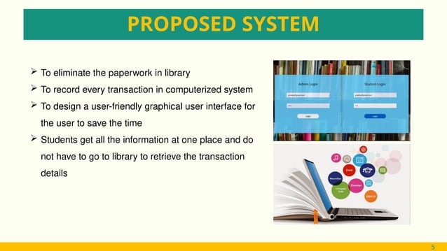LIBRARY MANAGEMENT SYSTEM Project Report .pptx