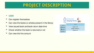LIBRARY MANAGEMENT SYSTEM Project Report .pptx