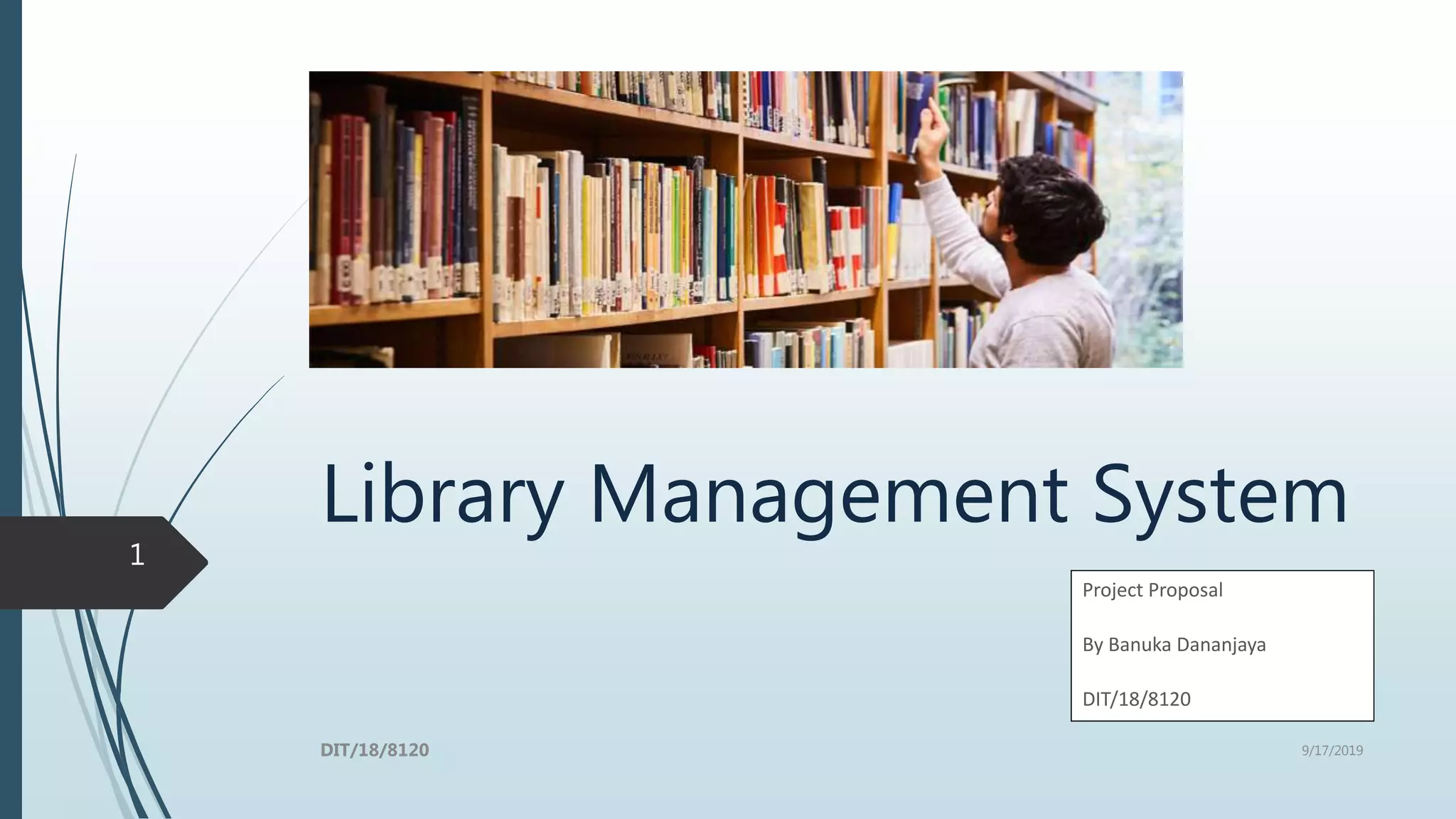 Online Library management system proposal by Banuka Dananjaya ...