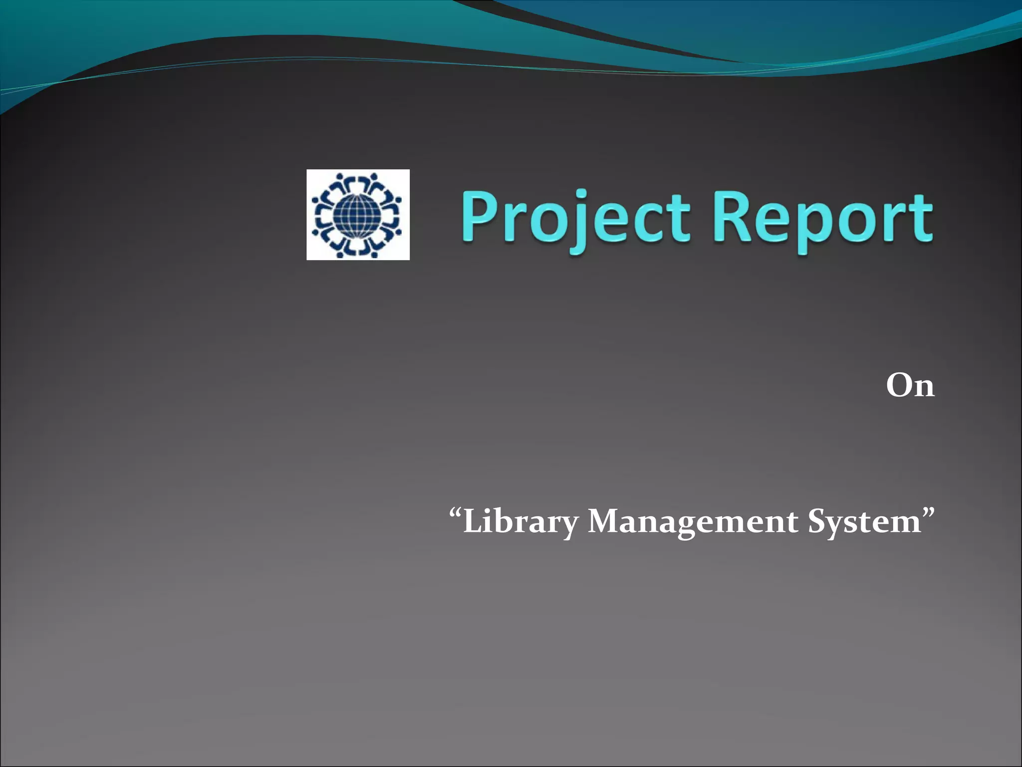 Library Management System | PPT