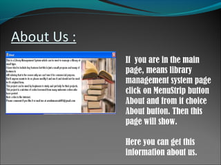 Library Management System | PPT